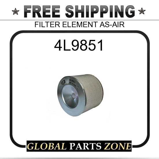 4L9851 - FILTER ELEMENT AS-AIR for Caterpillar (CAT) | eBay