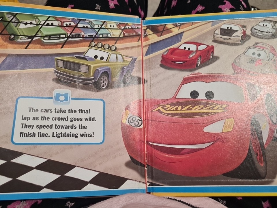 Story Reader Disney Pixar Cars Book Me Reader Hardback - Pictured Car ...