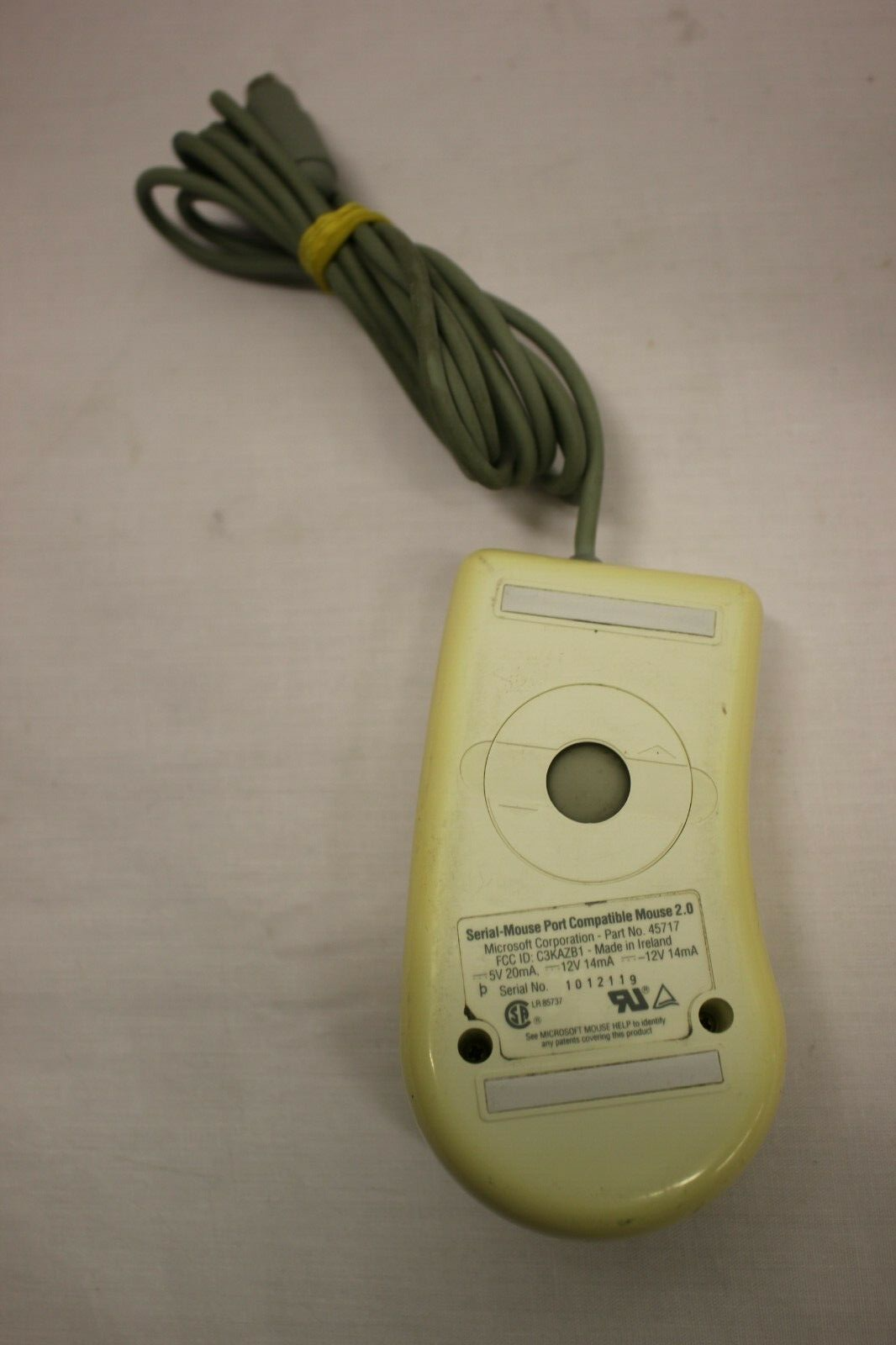 MICROSOFT SERIAL MOUSE PORT COMPATIBLE MOUSE 2.0 VINTAGE | eBay UK