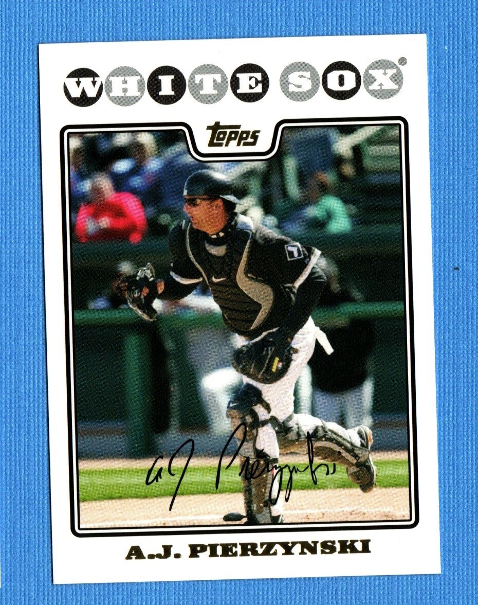 2008 Topps Gold Foil #565 A.J. Pierzynski White Sox | eBay