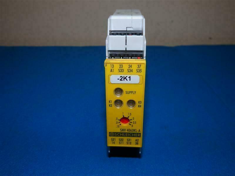 Schleicher Snv4063kl-a 18815812 Safety Relay for sale online | eBay