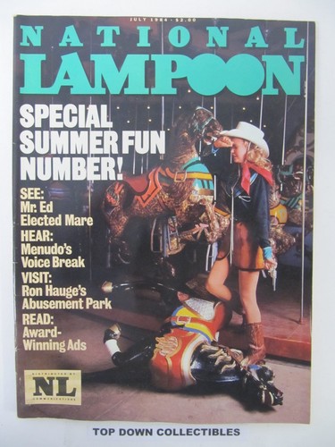 National Lampoon Humor Magazine July 1984 Award Winning Ads | eBay