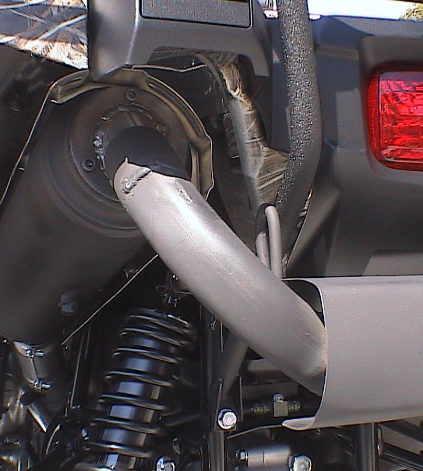 Silent Rider (Benz) ATV UTV Exhaust Silencer BT-33A Yamaha Grizzly 550/ ...