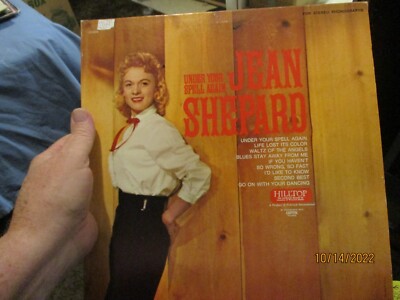 Jean Shephard 1963 Collector LP "Under Your Spell Again" Hilltop Record ...