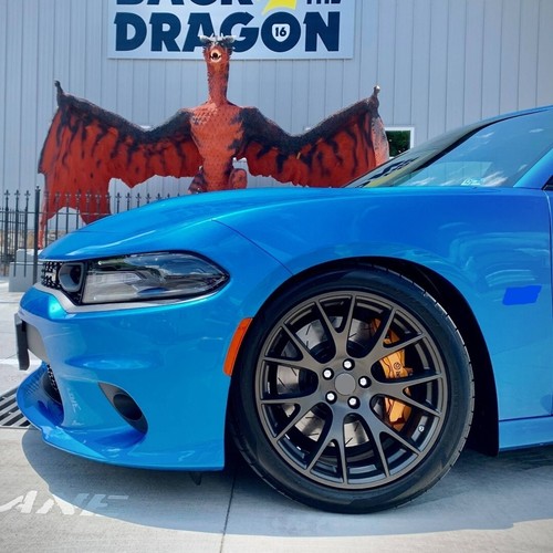 Fits 20" x 9.5" Hellcat Bronze Wheels Rims for Charger 5x115 RWD SRT8 ...