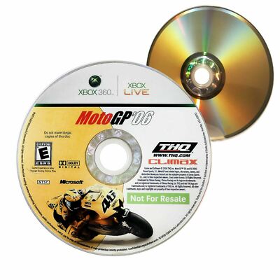 Moto GP 06 Microsoft Xbox 360 Extreme Bike Racing Video Game ...