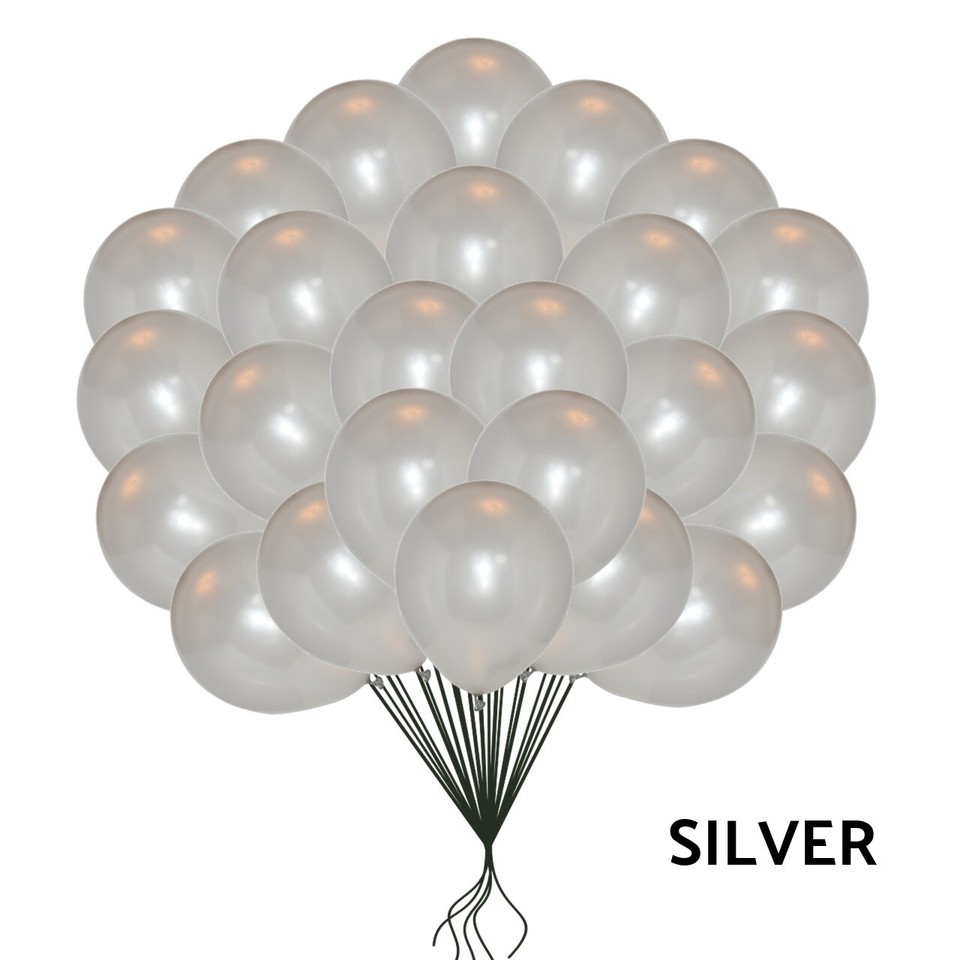 PLAIN BALONS BALLONS 25-100 Latex helium BALLOONS Mother's Day Party ...
