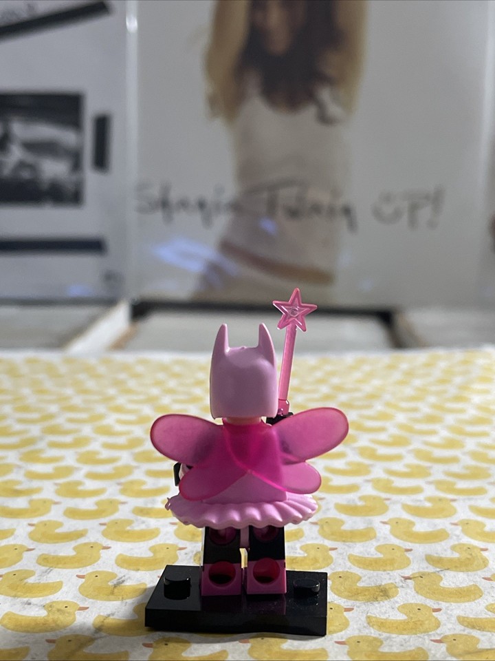 BATMAN PINK FAIRY WAND TUTU LEGO MOVIE MINIFIG FIGURE dc comics will ...