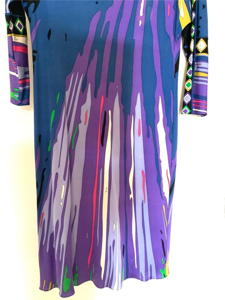 EMILIO PUCCI SILK DRESS size 44 | eBay