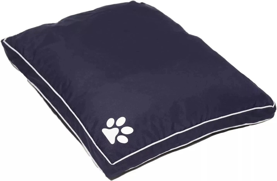 Waterproof Dog Bed Cover With Hollowfiber Puppy Pet Cushion Mattress ...