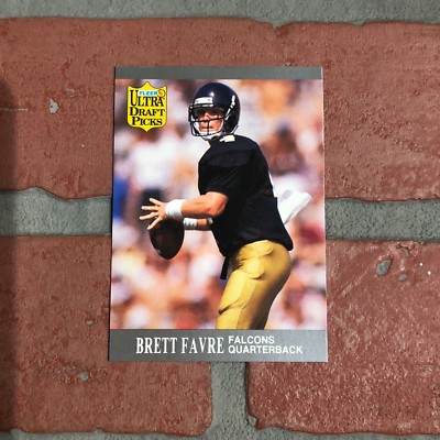 Brett Favre 1991 Rooke Card NFL Green Bay Packers Fleer Ultra Draft ...