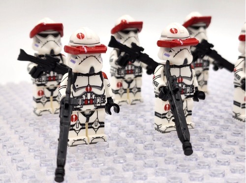 CUSTOM Star Wars Phase 2 91st BARC Clone Trooper Brick Minifigure | eBay