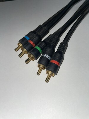 6’ Audio/Visual Cables Gold Plated Connectors | eBay