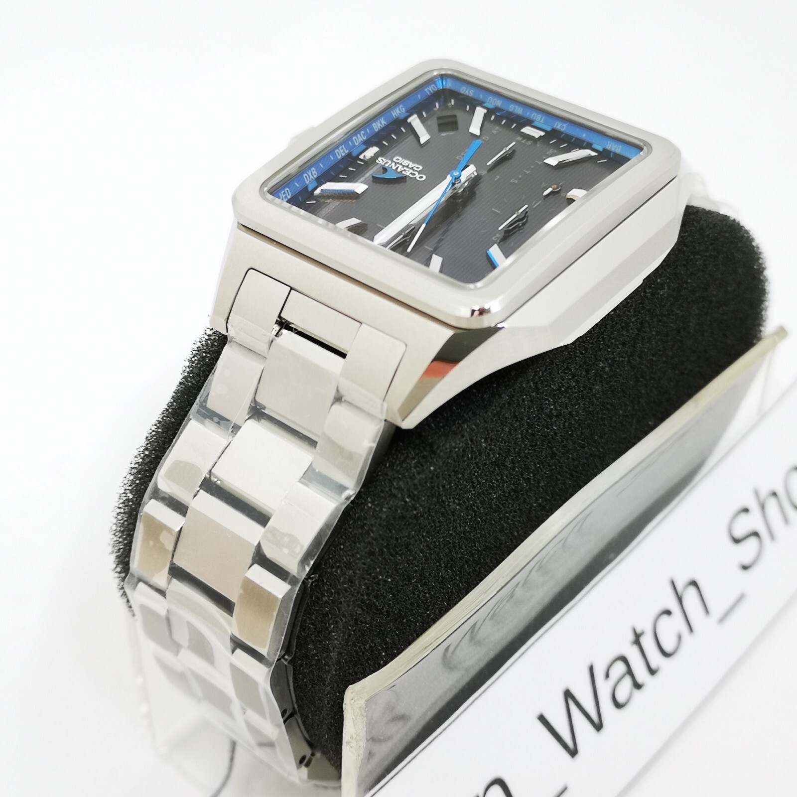 CASIO OCEANUS Classic Line OCW-T5000-1AJF Black Bluetooth Men's Watch ...