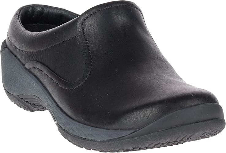 New MERRELL Encore Q2 Slide Black Leather Women's 11 Euro 42.5 | eBay
