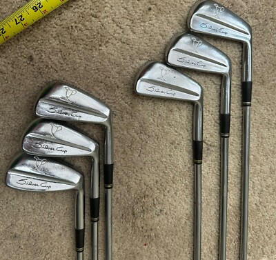Mizuno Silver Cup Forged muscle back Iron set 3-9 Beautiful matched set ...