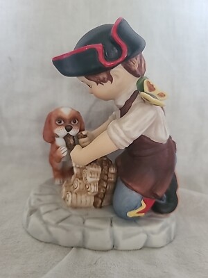 1985 Franklin Porcelain "BENJAMIN" Figurine by Debbie Bell Jarrett | eBay