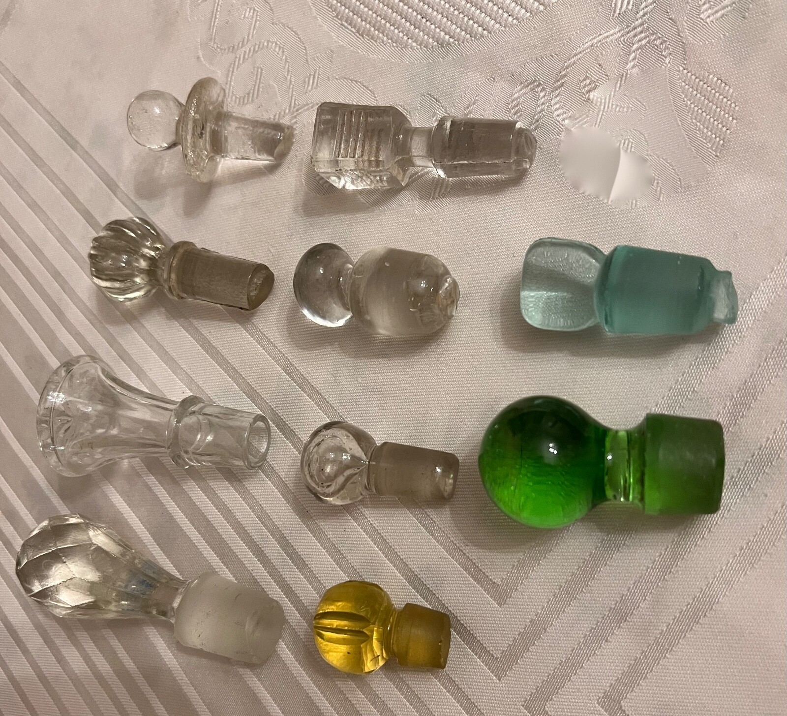 Vintage Sauce, Perfume, Storage Jar, Decanter Medicine Bottle Stoppers ...