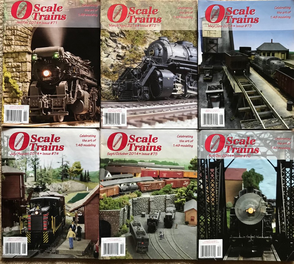 O scale trains magazine in year sets 2003-2023. Most are complete | eBay