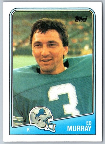 1988 Topps Ed Murray #378 Detroit Lions Football Card | eBay