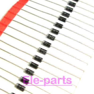 100 PCS 1N4003 DO-41 IN4003 1.0 AMP General Purpose Plastic Rectifier ...