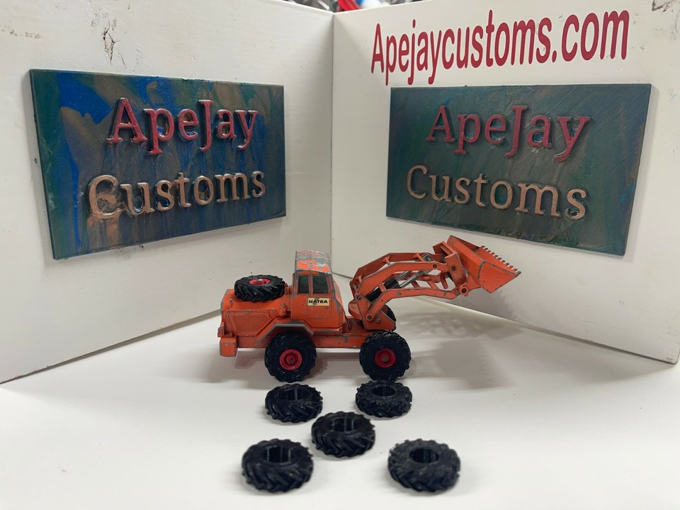 matchbox kingsize hatra loader tires | eBay