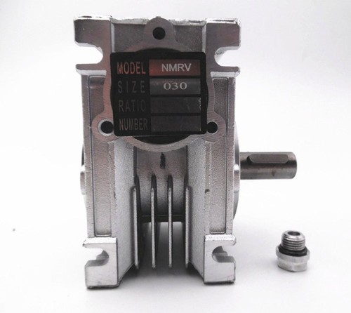 1PC NMRV-030 Worm Gear Speed Reducer NEMA23 Ratio 10 20 30 40 50 60 80: ...