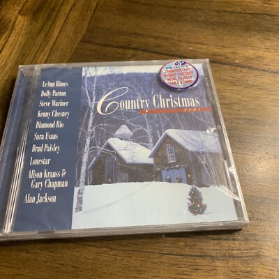 NEW Country Christmas 2001 CD LeAnn Rimes, Dolly Parton, Brad Paisley ...