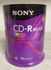 item 5 NEW Sony 100CRM80RSX 100 Blank CD-R Color Collection Music Audio ...