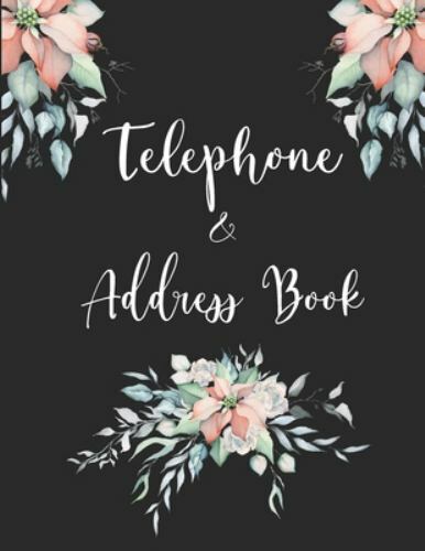 Telephone and Address Book : Large Print Phone Book and Addresses Book ...