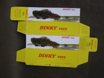 DINKY TOY BOX # 825 AMPHIBIOUS MILITARY VEHICLE REPO BOX ONLY | eBay