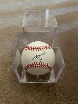 Alex Verdugo Autographed Baseball Atlanta Braves WITH CASE | eBay