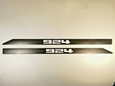 Under Door Sill Decal Sticker Set for Porsche 924 2.0L N/A STRAIGHT 924 ...