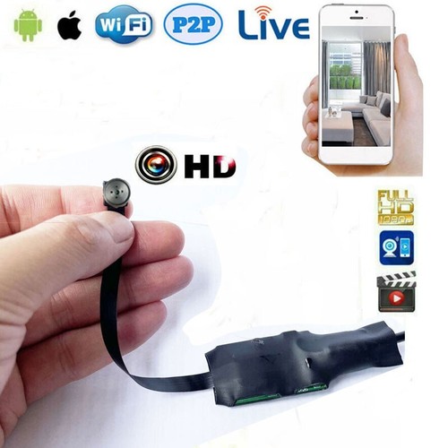 1080P 4K HD Wireless WIFI IP Camera Pinhole micro Mini 5V USB video ...