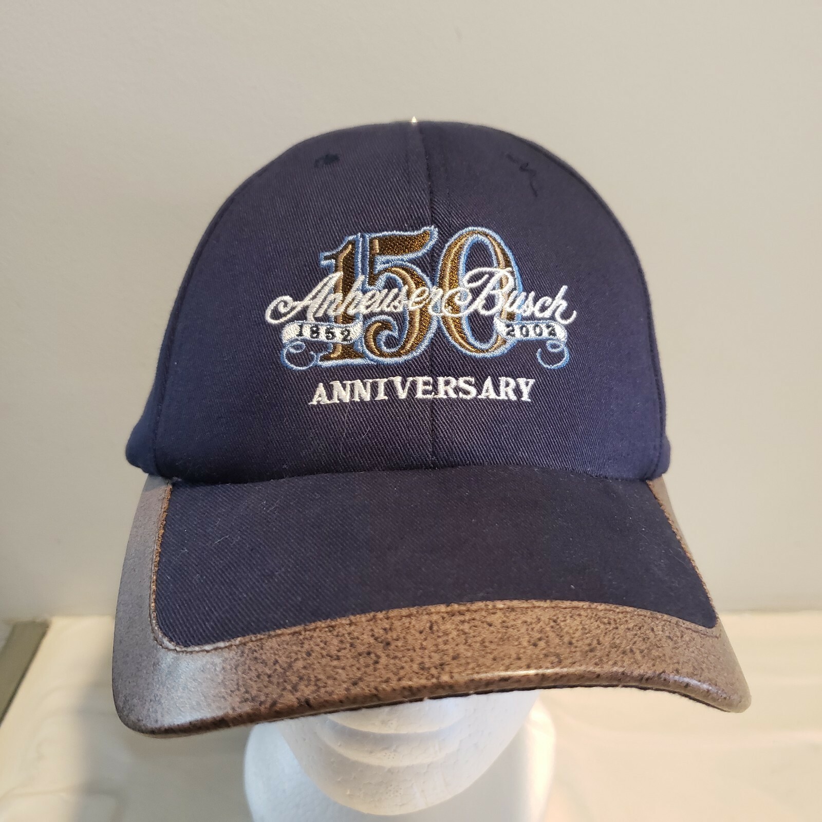 Anheuser Busch 150 Anniversary Baseball Hat Limited Edition 124 of 7500 ...