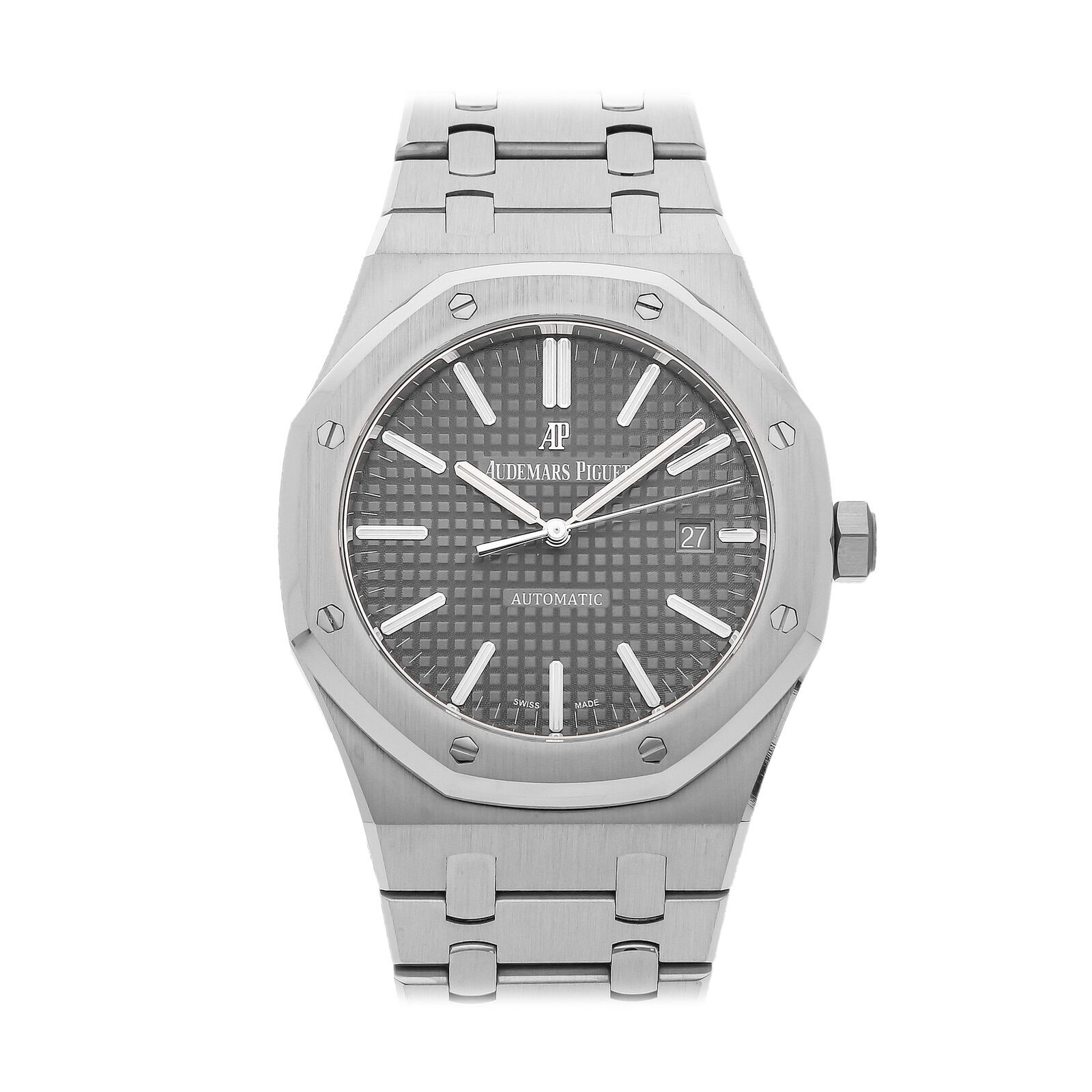 Audemars Piguet Royal Oak Gray Men's Watch - 15400ST.OO.1220ST.04 for ...