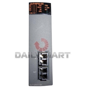 MITSUBISHI QJ71GP21-SX COMMUNICATION MODULE CONTROLLER NETWORK FIBER ...