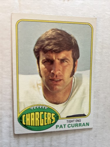1976 Pat Curran San Diego Chargers Topps Football Card #337 | eBay