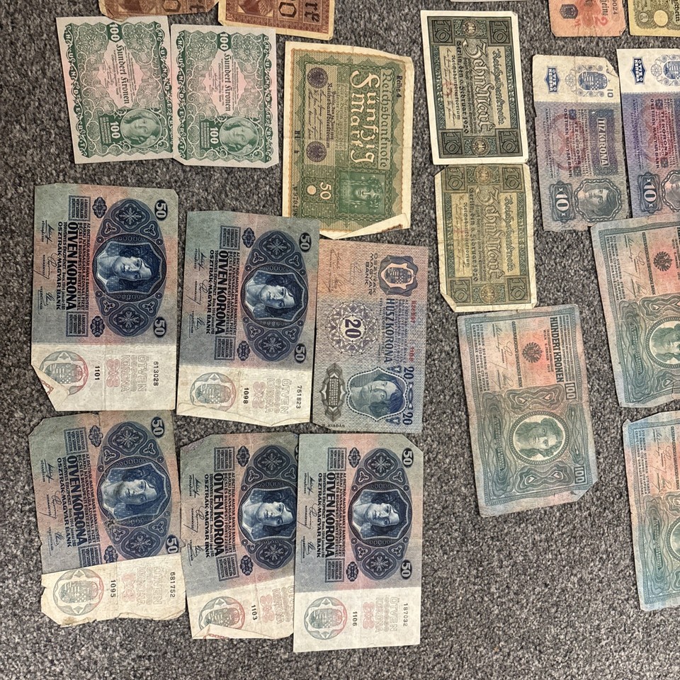 Job Lot Of Old Bank Notes Very Old | eBay UK
