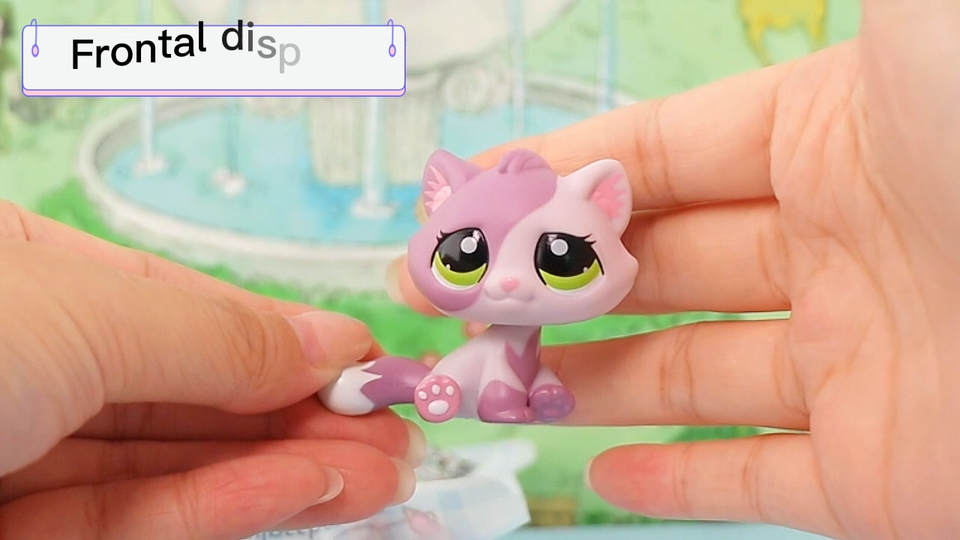 1PCS Mini Pet Shop LPS Figure Toy BonbonCat#1660 Collect Kid Gift ...