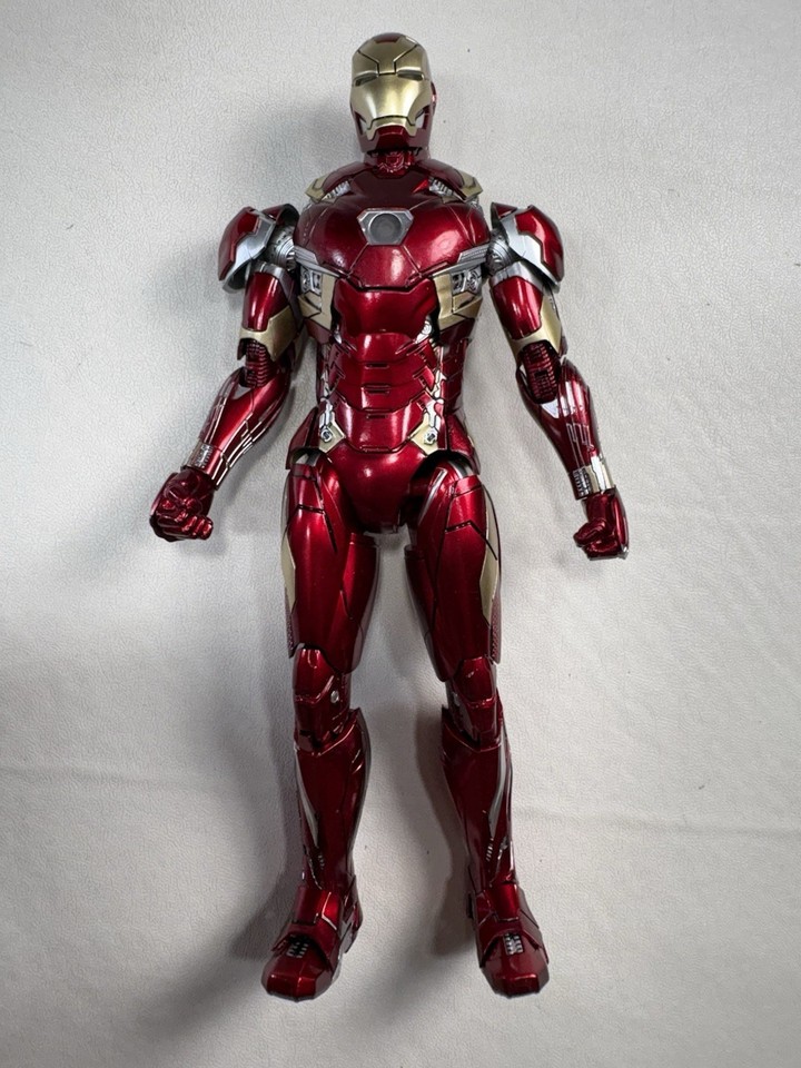 COMICAVE STUDIOS CIVIL WAR IRON MAN MARK XLVI DIE CAST FIGURE | eBay