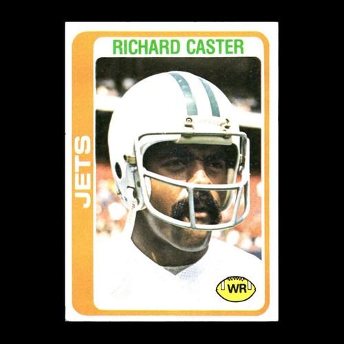 Richard Caster 1978 Topps New York Jets #21 R308A 3 | eBay