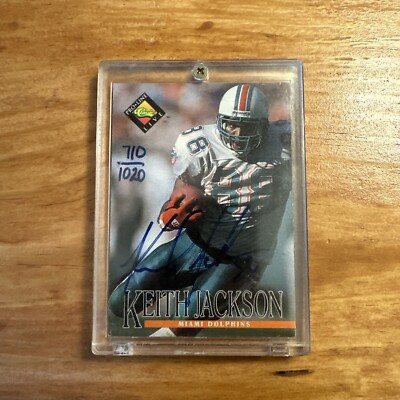 1994 Classic NFL Pro Line Live Autograph Keith Jackson 29/1020 NM+ ...
