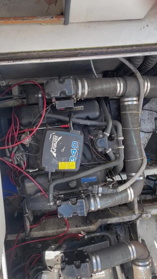 87 Mercury Marine MerCruiser 7.4 L 454 340 HP CCW inboard boat Engine ...