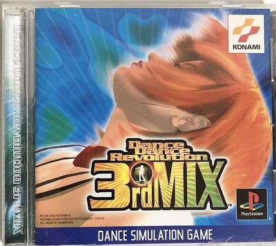 DANCE DANCE REVOLUTION 3rd MIX DDR PS1 Playstation ccc p1 | eBay