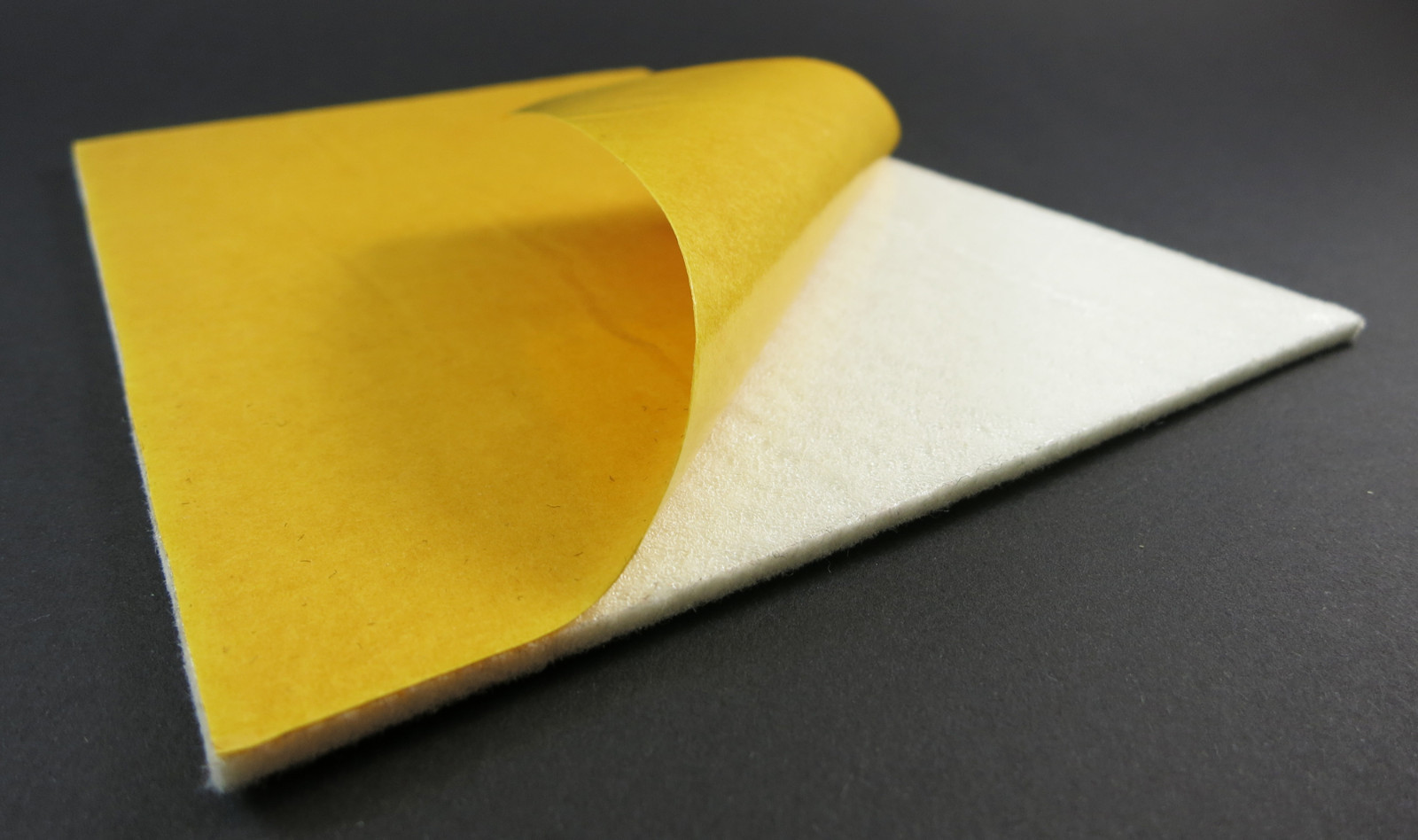 Profi Filz Meterware ab 0,1m stark selbstklebend 2-10mm weiß braun ...