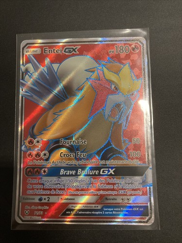 Carte Pokémon : Entei GX 71/73 Légendes Brillantes Française NEUF | eBay