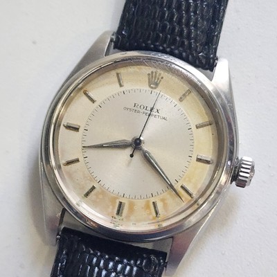 Rolex Oyster Perpetual Ref 6565 6552 Men's Automatic Vintage 34mm ...
