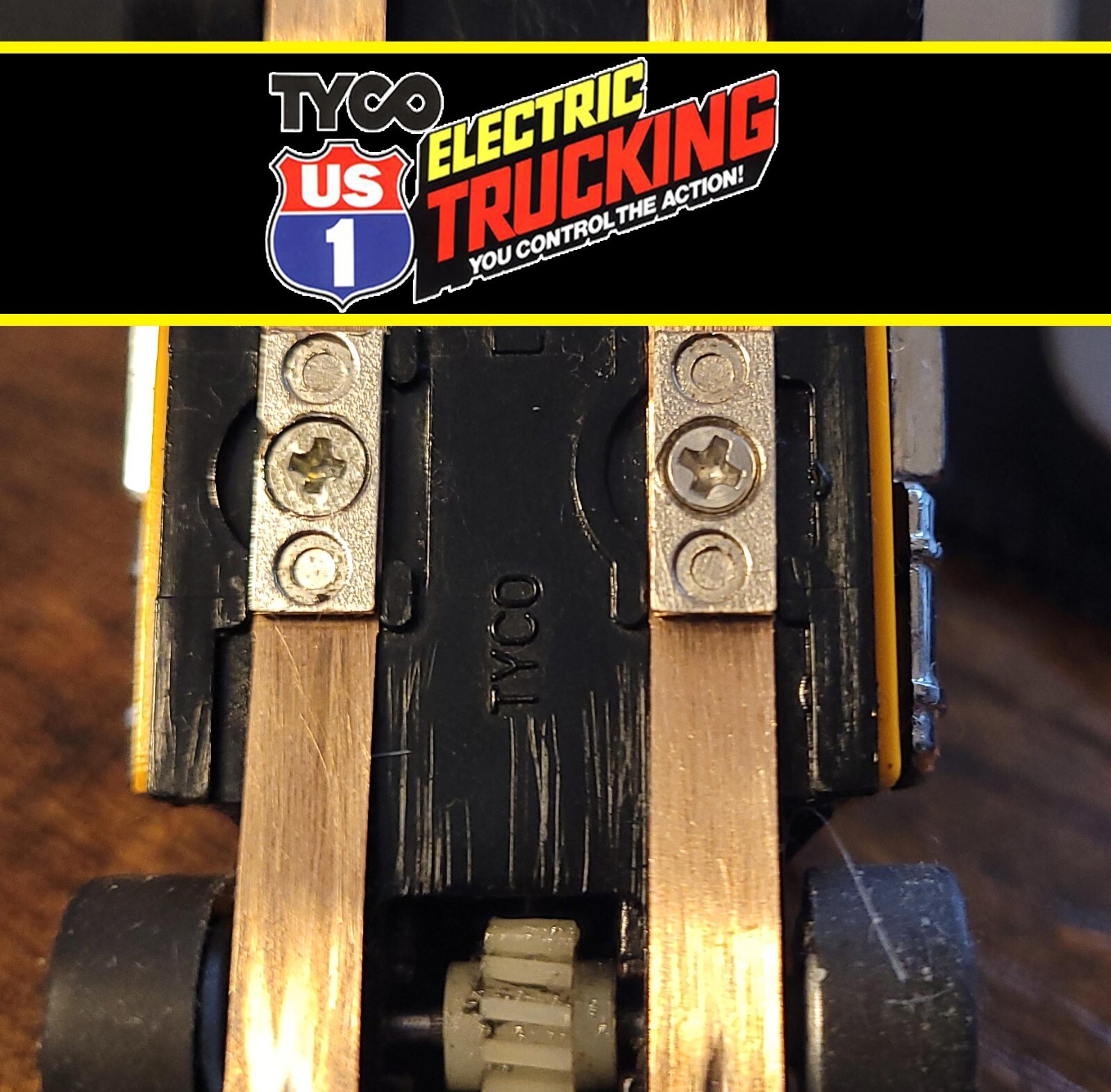 🎆2 New Pick-Up Shoe Retainer Chassis Screws Tyco US-1 Trucking Wrecker ...