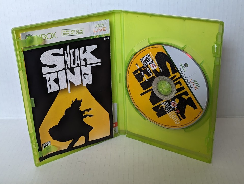 Sneak King (Microsoft Xbox 360, 2006) Complete Game Works + Tested | eBay